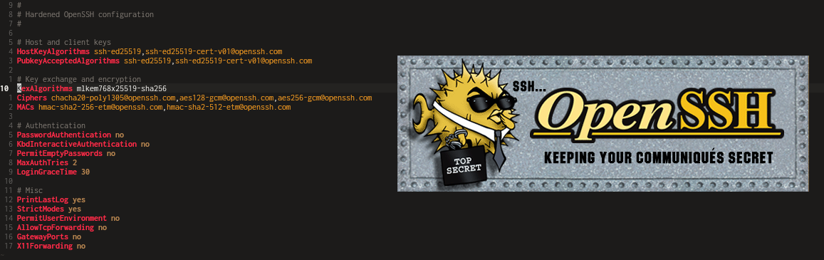 Ma configuration SSH · Accueil
